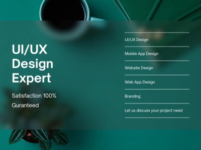 UI UX design for your project | Upwork