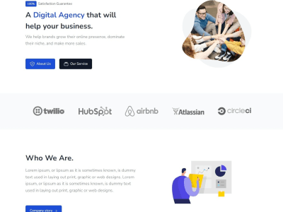A converted html and style on tailwind css | Upwork