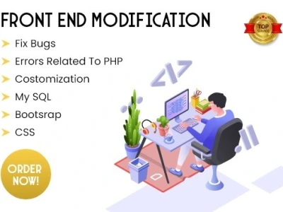 A responsive webpage or website in html,php,css,bootstrap,mysql | Upwork
