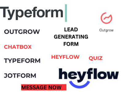 Jotform, typeform, heyflow, outgrow, survey, formstack, chatbot, chatgpt | Upwork