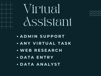 A virtual assistant ,data entry ,admin support | Upwork