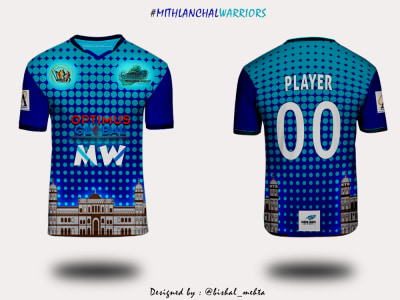A custom Jersey/t-shirt design or mock up vector. | Upwork
