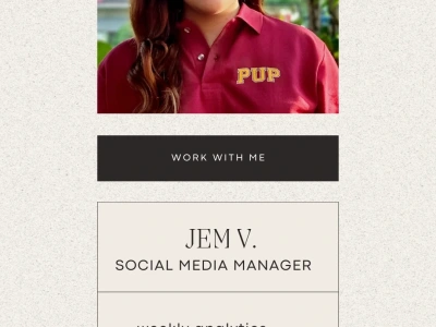 Book a Marketing Consultation with Jem V. | Upwork