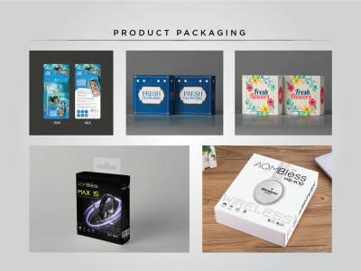 Premium Packaging and Label Design for your Product with Dieline | Upwork