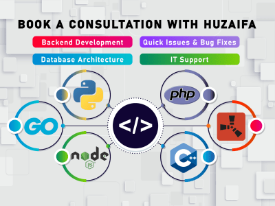 Book a Development & IT Consultation with Huzaifa M. | Upwork