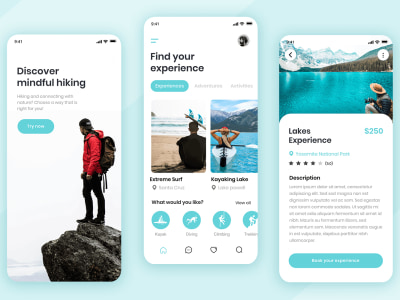 IOS and Android Mobile App using React Native or Flutter | Upwork