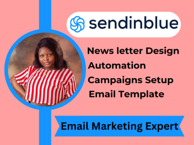 An eyecatching, responsive, & Professional Sendinblue HTML email template | Upwork