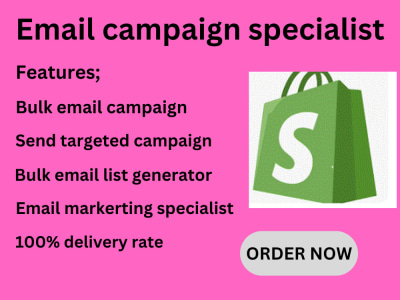 A fantanstic email campaign blasting email list | Upwork