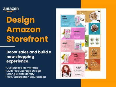 Amazon storefront design for your amazon brand | Upwork