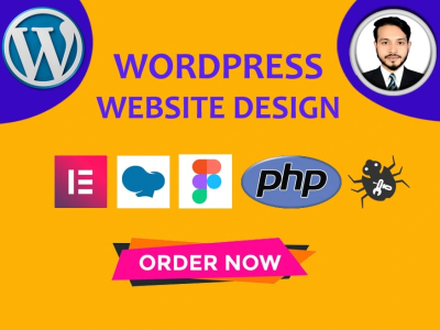 Modern responsive wordpress website design in 24 hours | Upwork