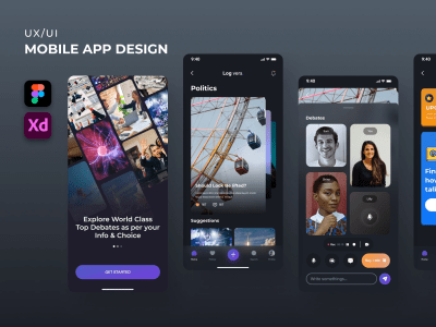 Stunning Mobile App UI/UX design in Figma | Upwork