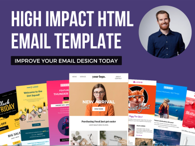 A beautiful master email template for your brand | Upwork