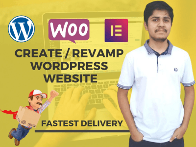 Design, revamp and redesign complete wordpress website (fully ...