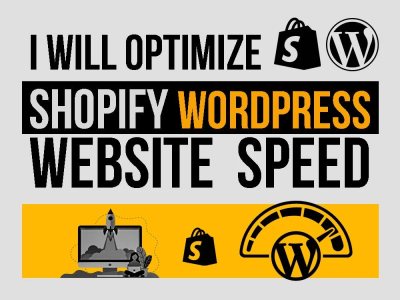 Optimized Shopify, WordPress website incredibly fast loading website speed | Upwork