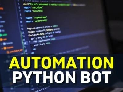 Any automation bot in python | Upwork