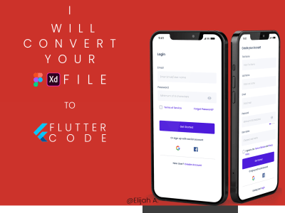 Flutter codes or flutterflow screens from your Figma design or Adobe XD ...