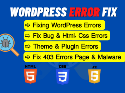Bug Fixes, Plugin Fixes, Theme Fixes for your WordPress Site | Upwork