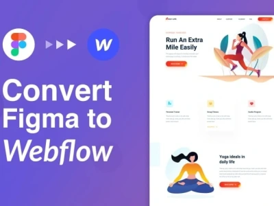 Conversion of figma, xd, PSD to webflow | webflow designer | webflow expert | Upwork
