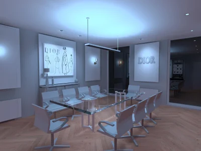 Professional OFFICE Lighting design and Calculations | DIALux evo or ...