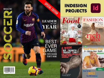 Magazine cover, magazine layout, typesetting, catalogue design | Upwork