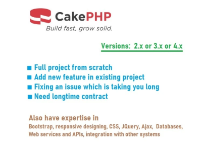 Services of Experienced Cakephp Developer | Upwork