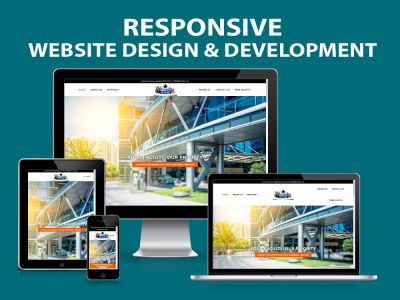 A responsive Website Design and development | Upwork