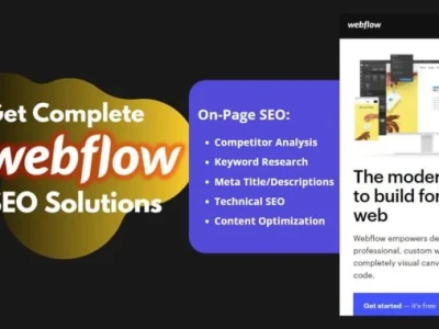 Fully SEO optimized website | Upwork