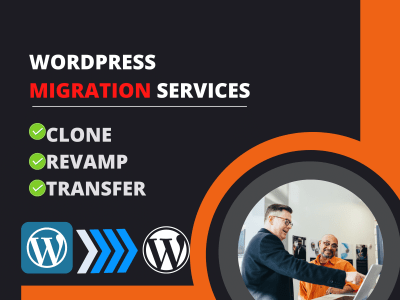 WordPress migration developer site migration, domain migration in 48 hours | Upwork