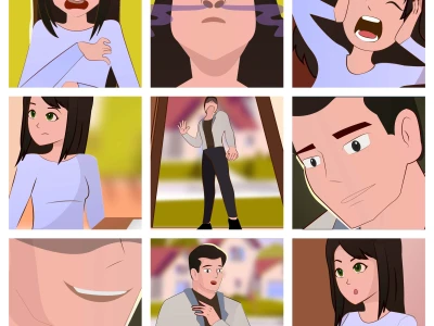 An engaging 2.5D cartoon animated series for your Youtube Channel | Upwork