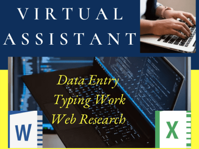 Accurate data entry, pdf conversion, data analysis, and web research ...