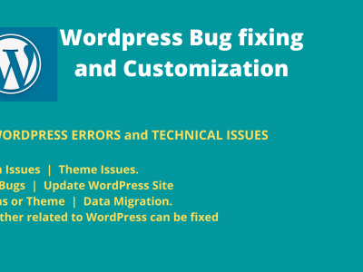 All type of wordpress problem bug and error quick fixing | Upwork