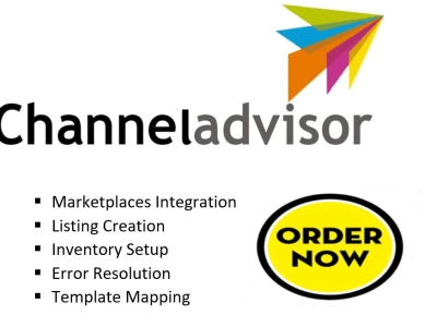 Professional Channel advisor Expert|Amazon |eBay SEO Listings ...