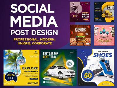 Creative Social Media ads Graphics | Upwork