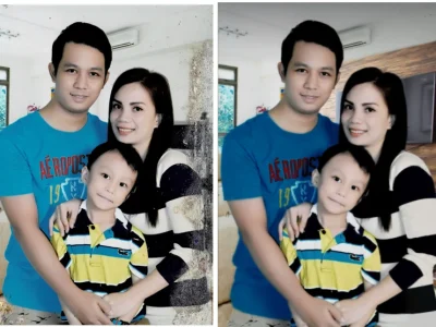 Edited/restored images with improved background. | Upwork