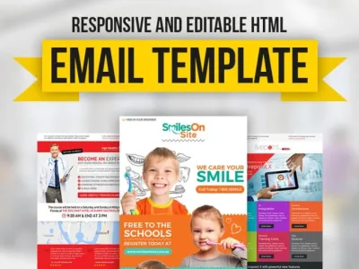 Responsive MJML / HTML email template & Newsletter | Upwork