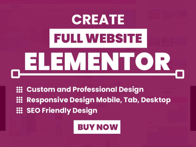Responsive WordPress website using elementor / elementor pro | Upwork