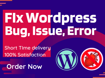 WordPress bugs or errors fixed within 1 hour | Upwork