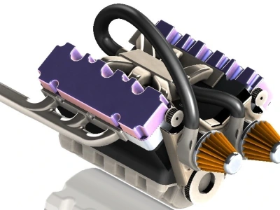 3d cad model, exploded view animation, and 2d drawing with Solidworks ...