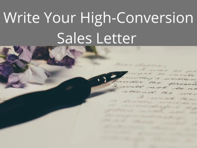 A high-conversion sales letter | Upwork