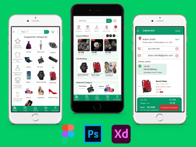 The responsive mobile app UX UI design | Upwork