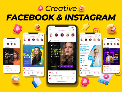 Outstanding Social Media Facebook, Instagram, Linkedin Ads & Post ...