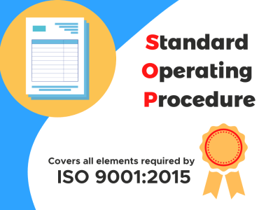 Detailed Standard Operating Procedures aligned with ISO:9001 standards ...