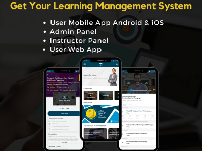 An online Learning Management System with Android, iOS & Web ...