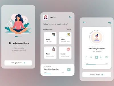 Android and IOS mobile app UI | Upwork