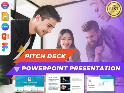 Aesthetic Pitch Deck Design and Powerpoint Presentation Design | Upwork