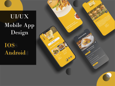 Professional & modern UI/UX design for mobile apps | Upwork