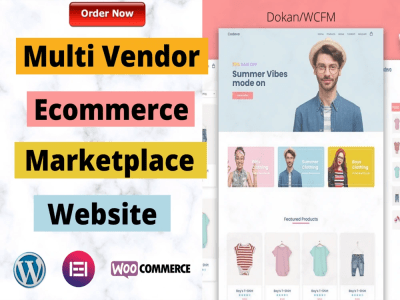 Multi vendor eCommerce marketplace website | Upwork