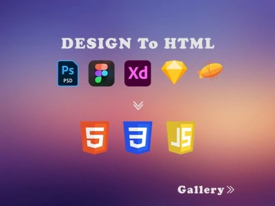 PSD, Figma, XD, Sketch, Zeplin To Responsive HTML|CSS|SASS/SCSS|JS | Upwork