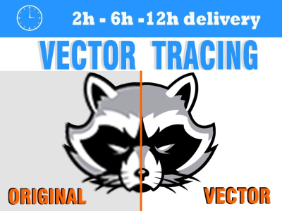 Vector tracing logo, vectorize image, convert to vector | Upwork