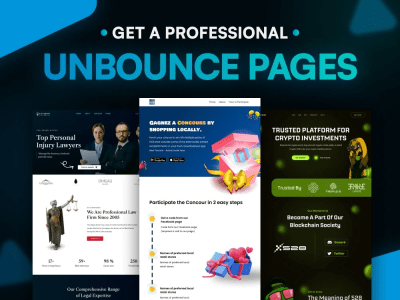 High-Converting Unbounce Landing Page with Advanced SEO Optimization | Upwork